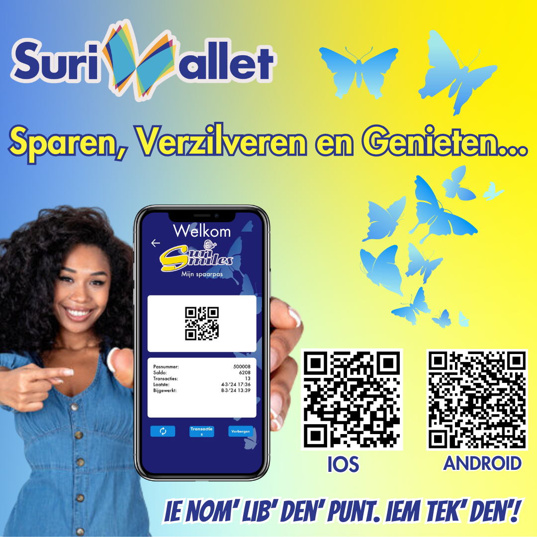 Onze app - Suriwallet